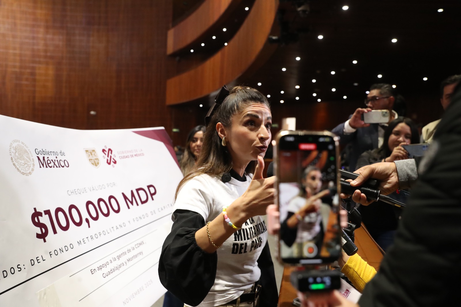 Acusan fortalecimiento de la militarización en el Presupuesto 2026 ...